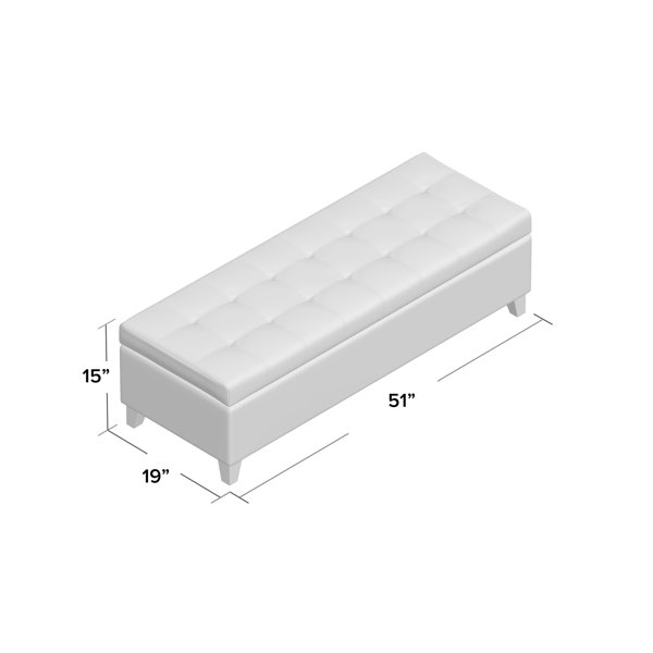 Latitude Run® Upholstered Flip Top Storage Bench And Reviews Wayfair